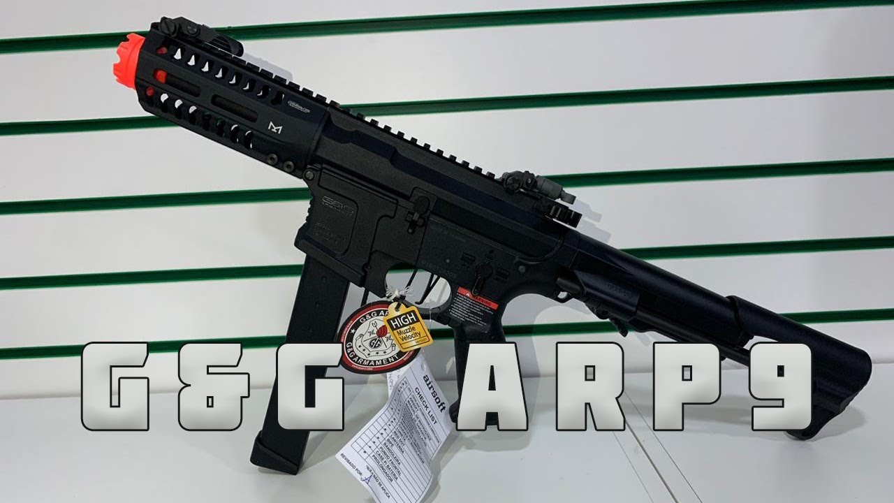 G&G ARP9 AEG || Airsoft Review ARP9 || Patriotas Airsoft - YouTube