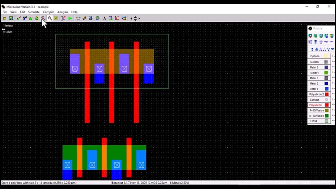 Draw Three Input NAND Gate In Microwind | লেকচার ৯ - YouTube