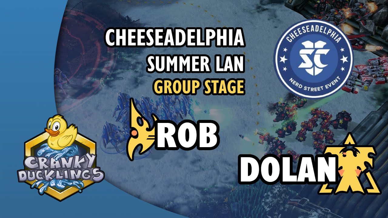 Rob vs Dolan - PvT | Cheeseadelphia Summer LAN: Group Stage | American ...