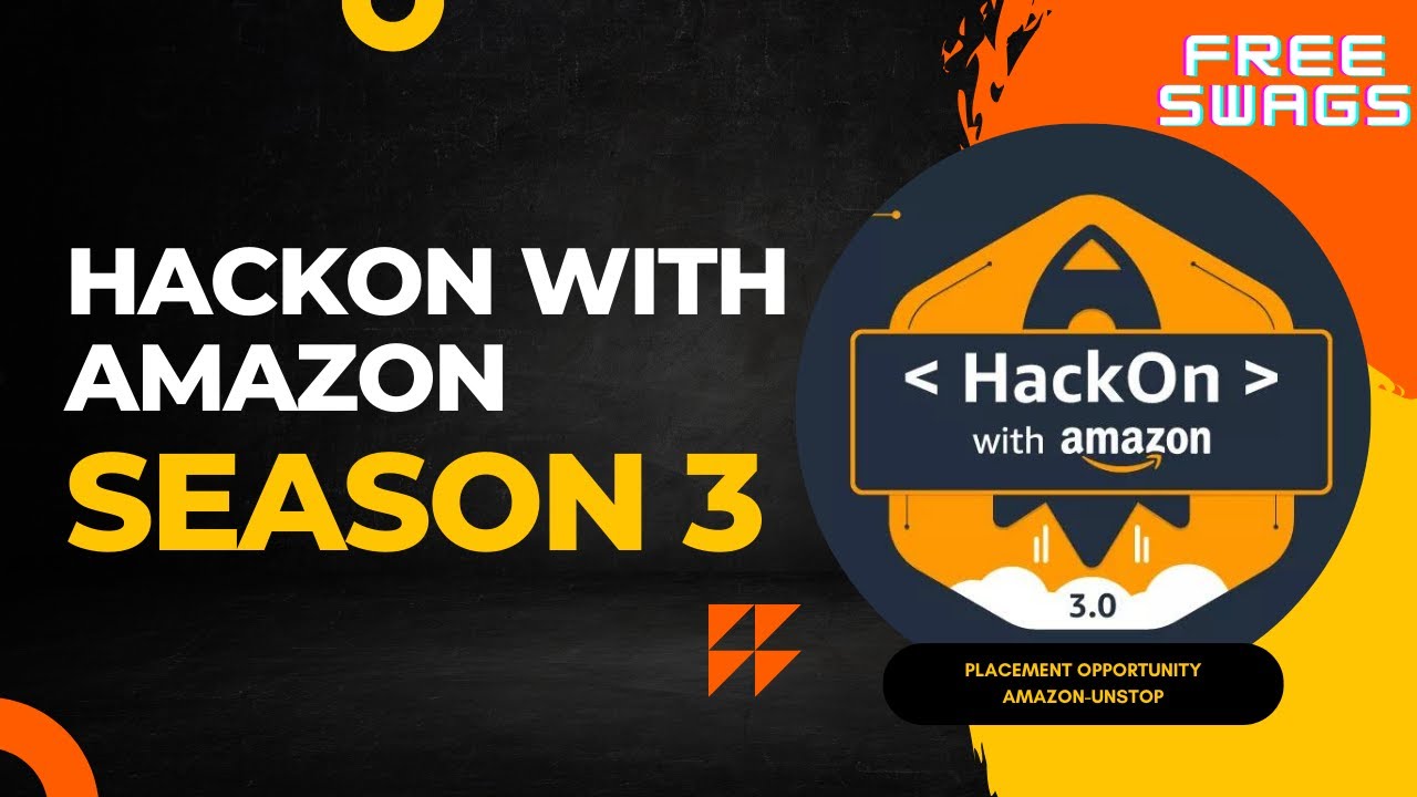 Placement-Opportunity at Amazon | Hackon With Amazon - Season 3 | Free Goodies Amazon 2023 # ...
