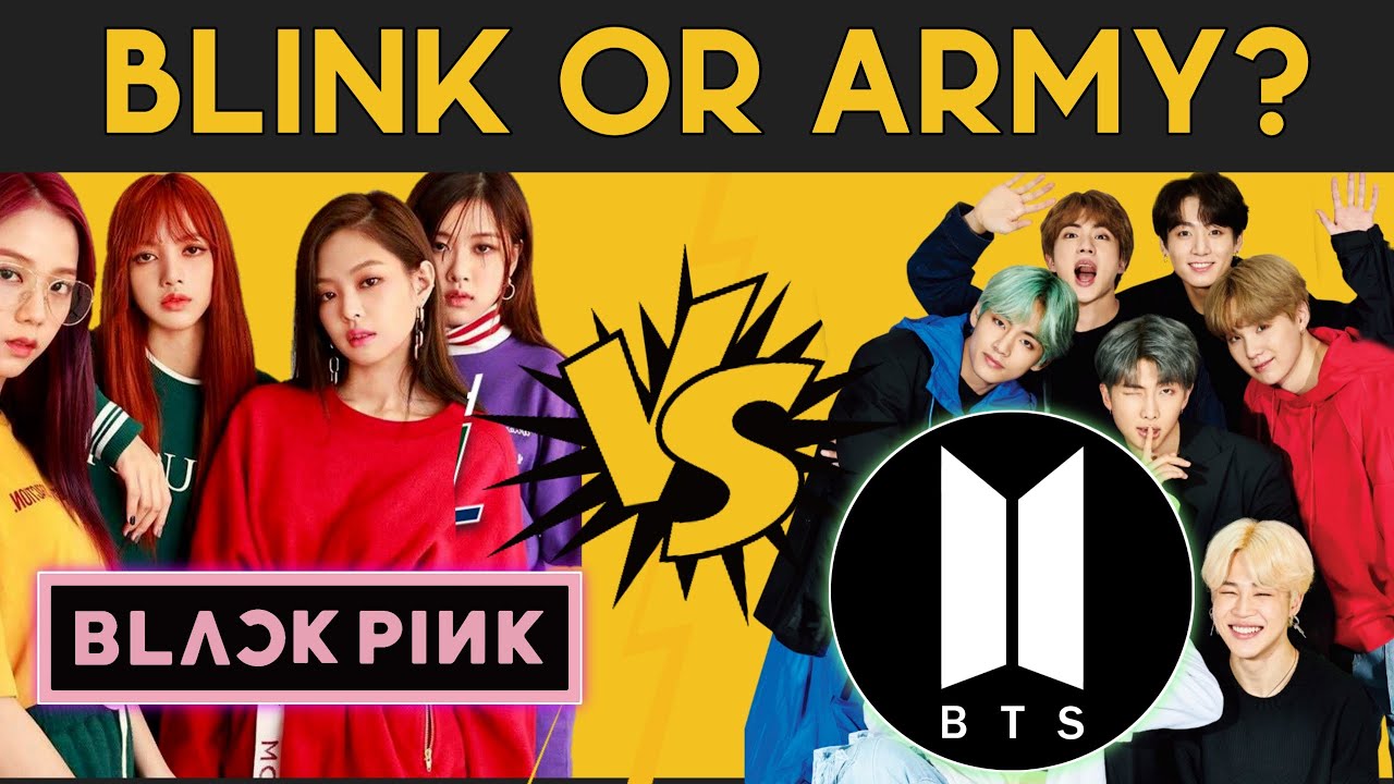 [Kpop QUIZ] BTS VS Blackpink | Are You A Blink Or Army? - YouTube