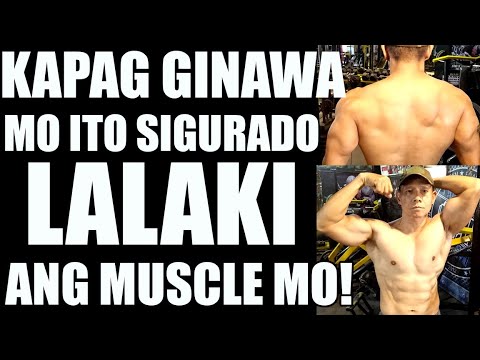 SENYALES NA LALAKI ANG MUSCLE MO! KAPAG GINAWA MO ANG MGA ITO! - YouTube