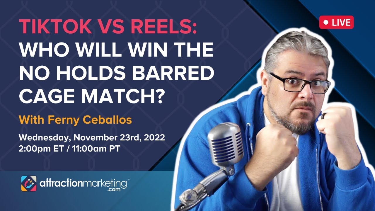 TikTok vs Reels for MLM: Who Wins a No Holds Barred Cage Match!? - YouTube