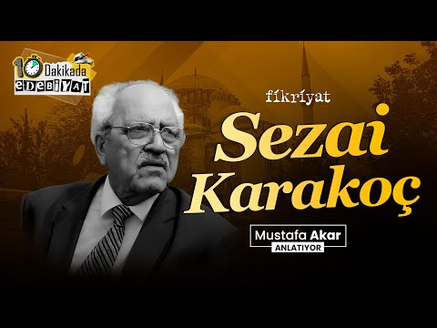 Sezai Karakoç I 10 Dakikada Edebiyat I Mustafa Akar #edebiyat