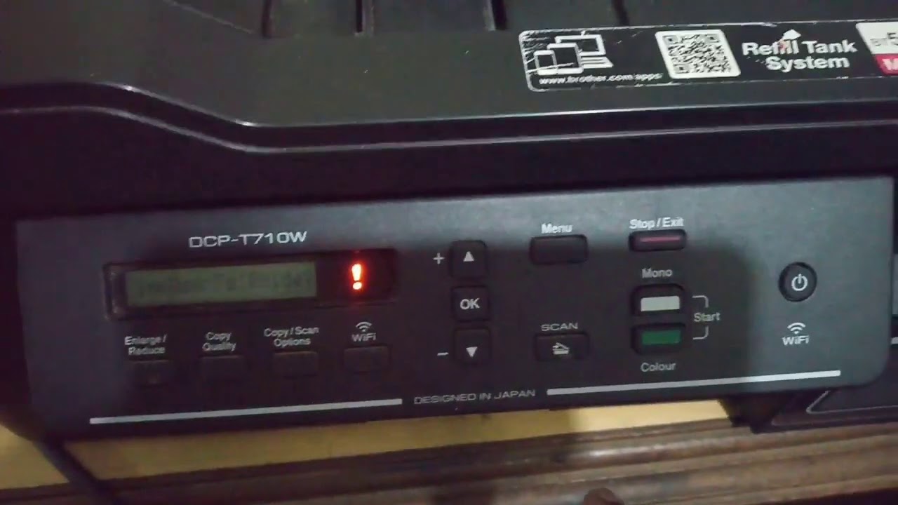 Brother DCP T300/T310/T700wT-710w ink box full problem solved - YouTube