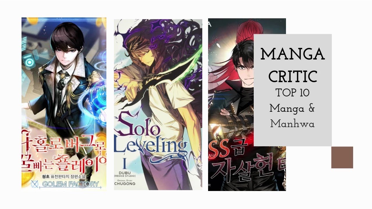 Top 10 List of Manga and Manhwa of All Times - YouTube