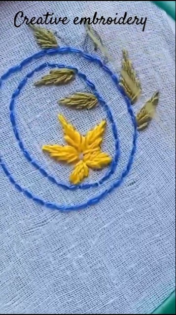 Creative embroidery # hand embroidery # stylist embroidery # thread ...