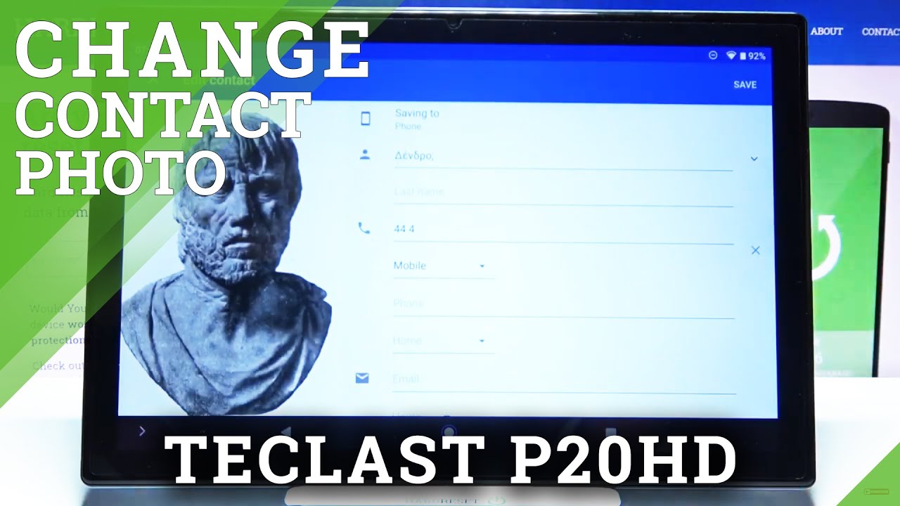 How To Add Photo To Contacts In TECLAST P20HD Personalize Contacts how-to-add-photo-to-contacts-in-teclast-p20hd-personalize-contacts