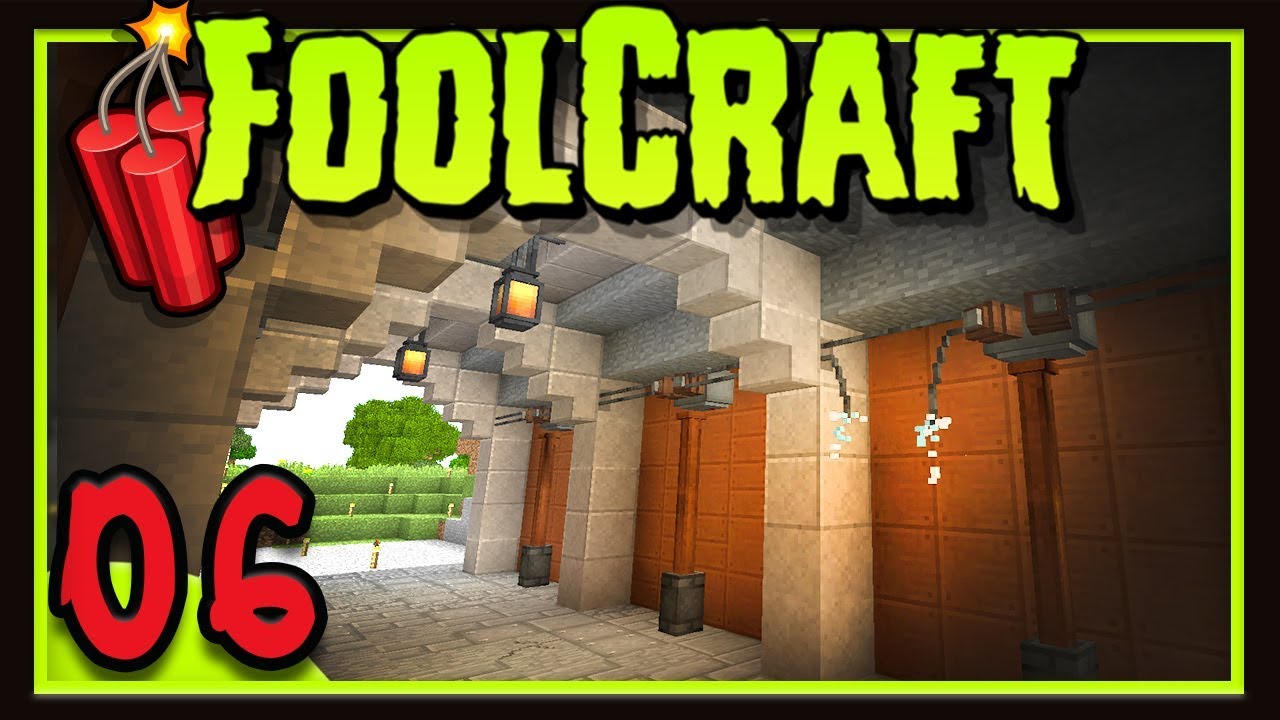 Foolcraft 3: Finally Building My Base! (Minecraft Modded Survival Ep 6 ...