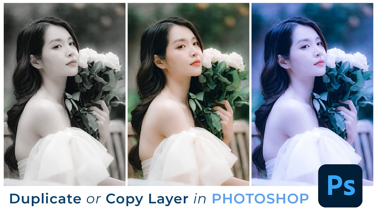 How to duplicate or copy layers in Photoshop? - YouTube