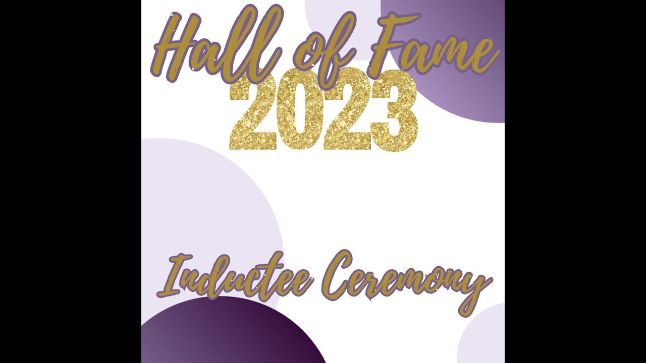 Hall of Fame 2023 Inductee Ceremony - YouTube