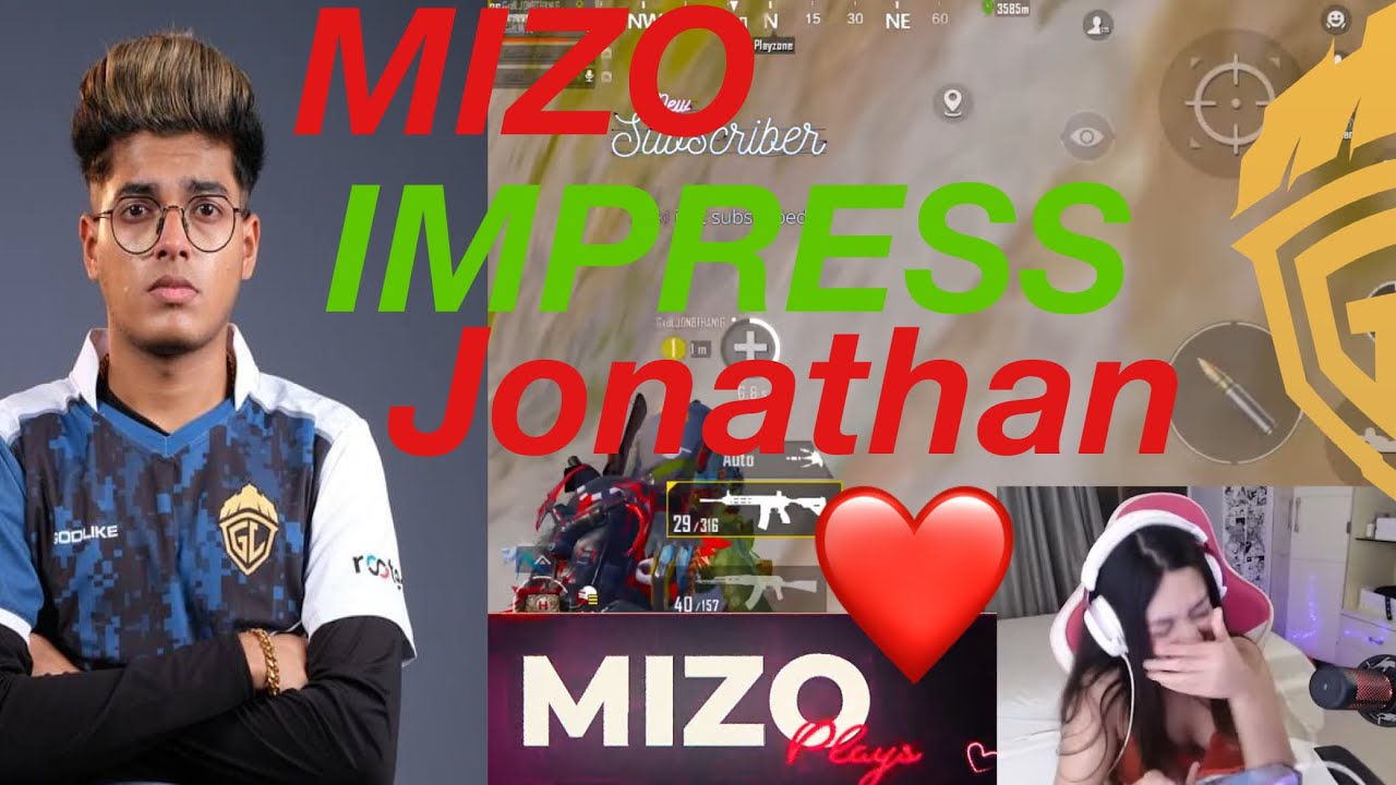 Mizo full impress Jonathan ️😱🔥 fun game play duo deadly - YouTube
