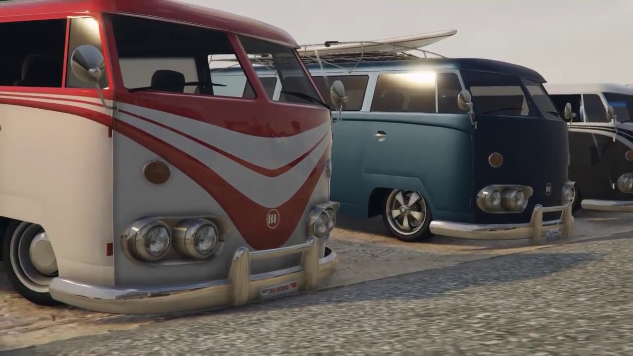 GTA V BF Surfer Car Meet hosted by SHOW OFF CREW // Summer Van - YouTube