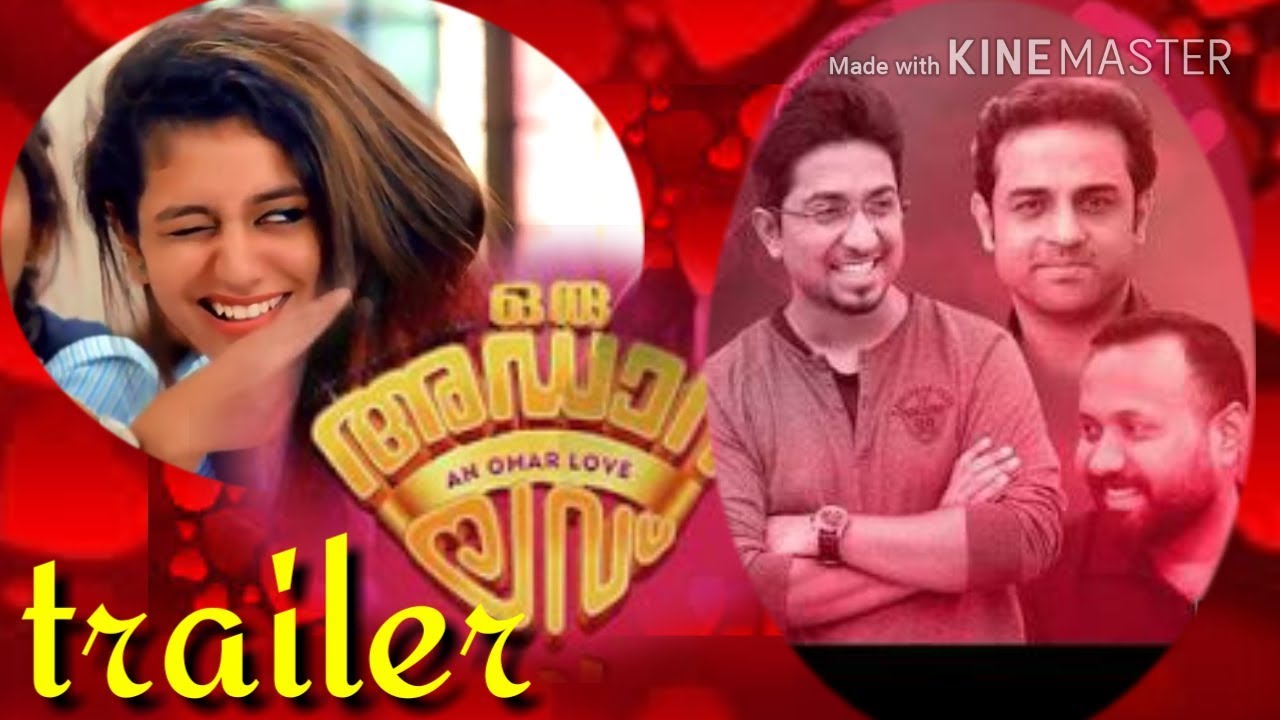 Oru aadar love new trailer release - YouTube