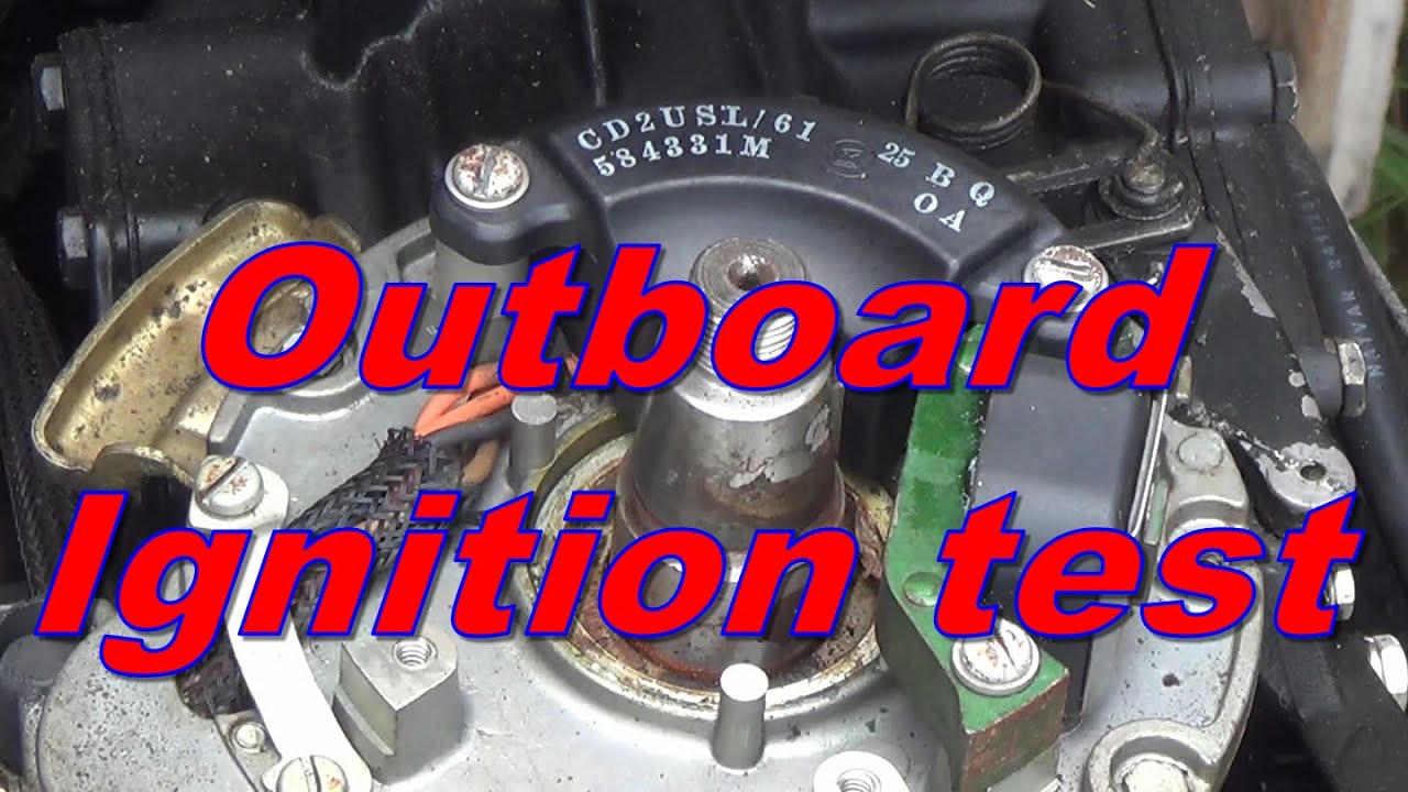 Outboard Ignition Test " CD2U Module" - YouTube