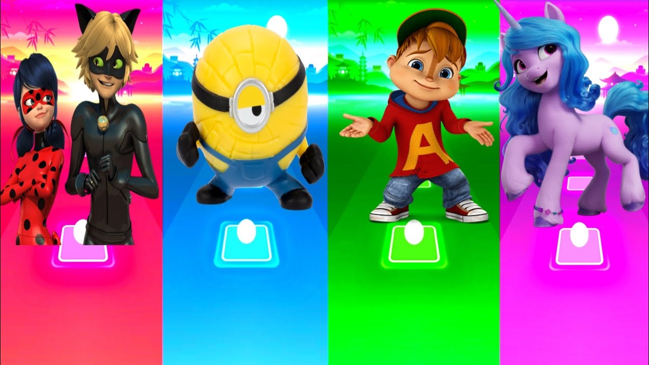 Ladybug_Cat_Noir_s_FIRST_Battle🆚Despicable Me 4🆚Alvin_and_the_chipmunks ...