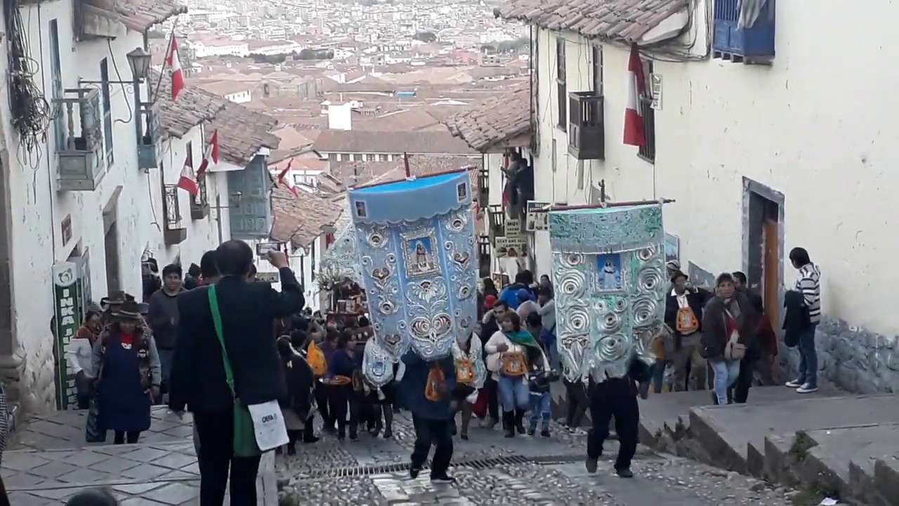 Subida de Santa Ana por la Cuesta de Santa Ana Cusco 2019 - YouTube