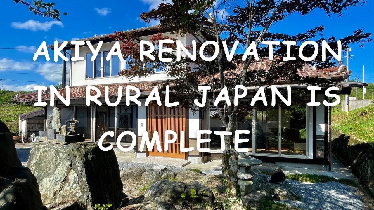 The renovation of our Akiya is complete - behind the scenes of @cocolenchojapan - YouTube