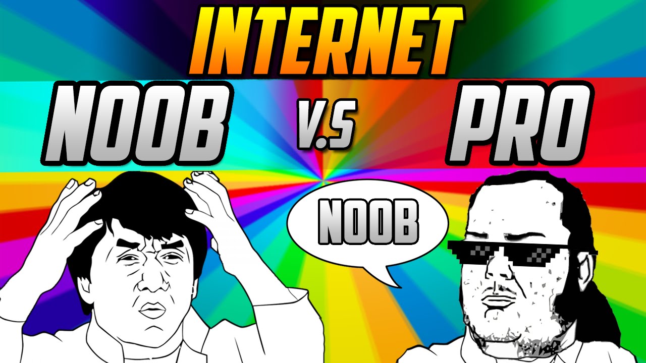 INTERNET: PRO VS NOOB - YouTube
