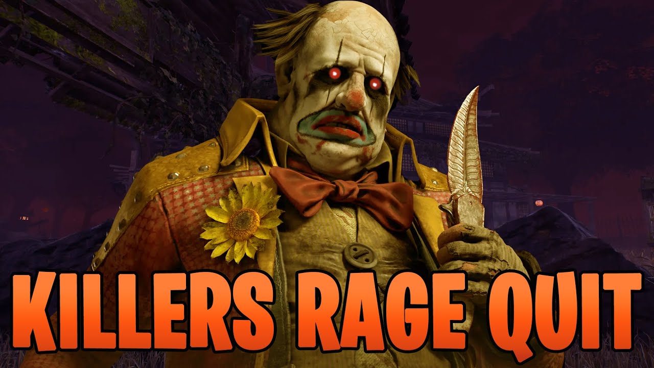 Dead by Daylight | KILLERS RAGE QUIT | Fun Games - YouTube