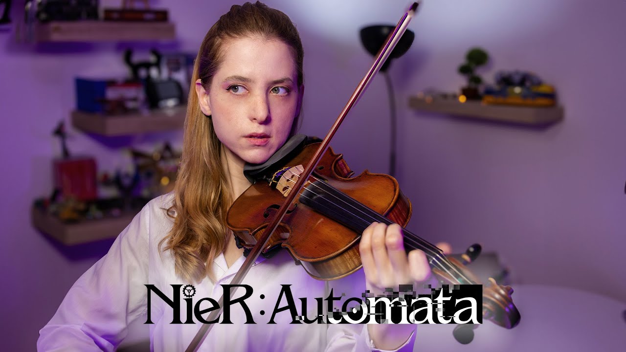 NieR:Automata - A Beautiful Song for Solo Violin /with sheet music ...