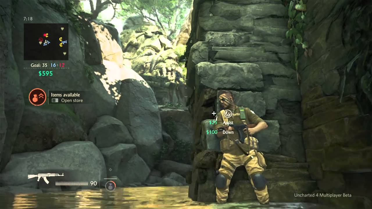 Uncharted 4:Beta Multiplayer gameplay (Knot) - YouTube