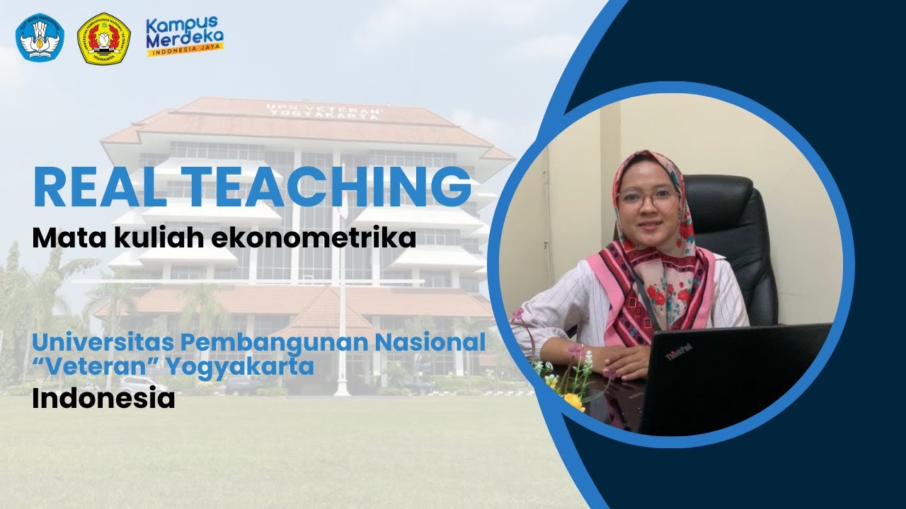 Real Teaching Rodhiah Umaroh. Mata Kuliah Ekonometrika. - YouTube
