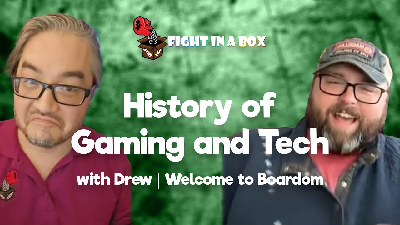 The History of Gaming and Tech | Board Game Live with Drew | Welcome to ...