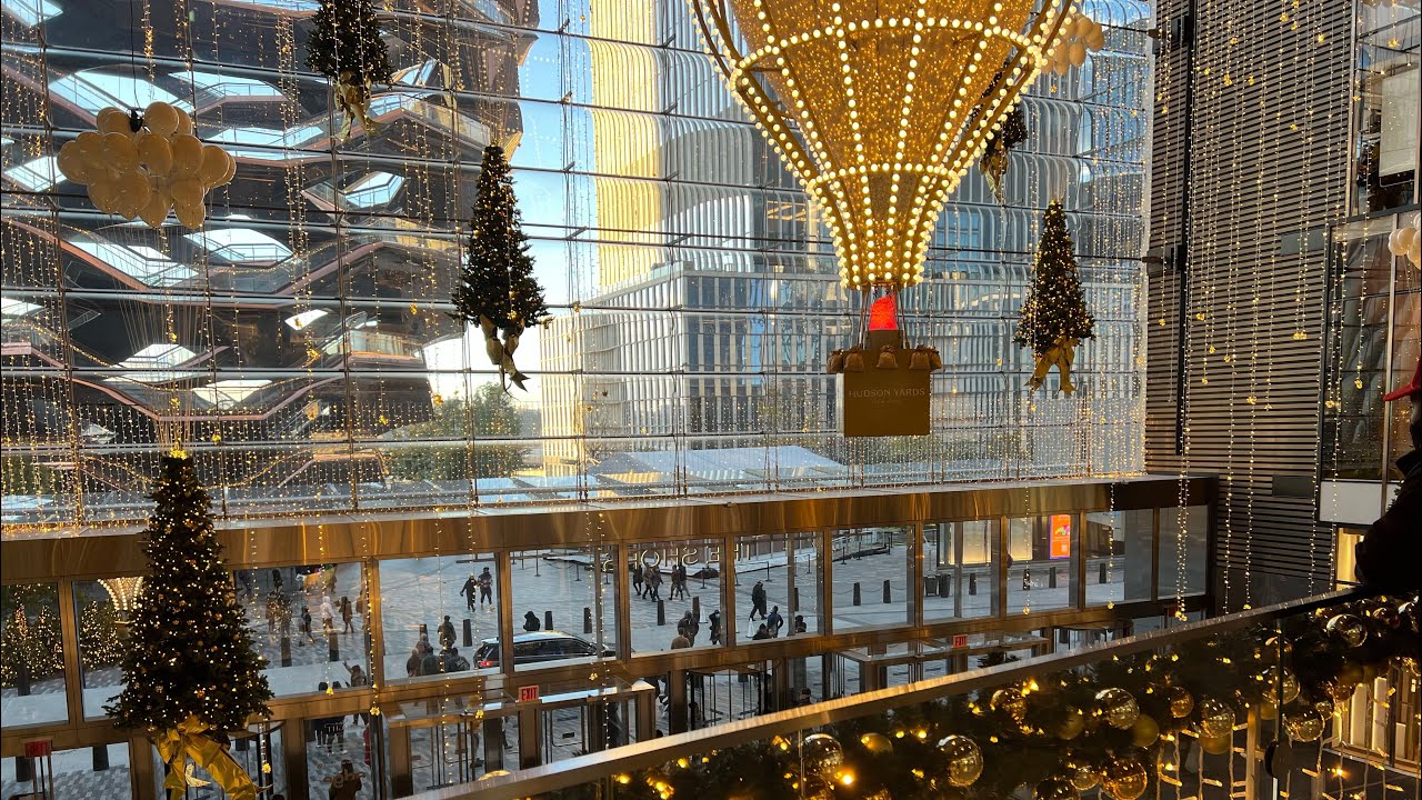 Hudson yards mall ,manhattan New York city - YouTube
