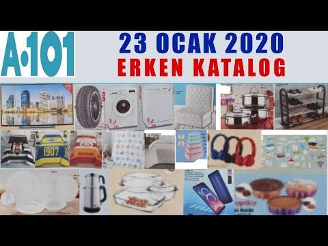 A101 23 OCAK 2020 KATALOĞU | ERKEN KATALOG | A101 Aktüel | A101 İNDİRİMLERİ | A101 KAMPANYA