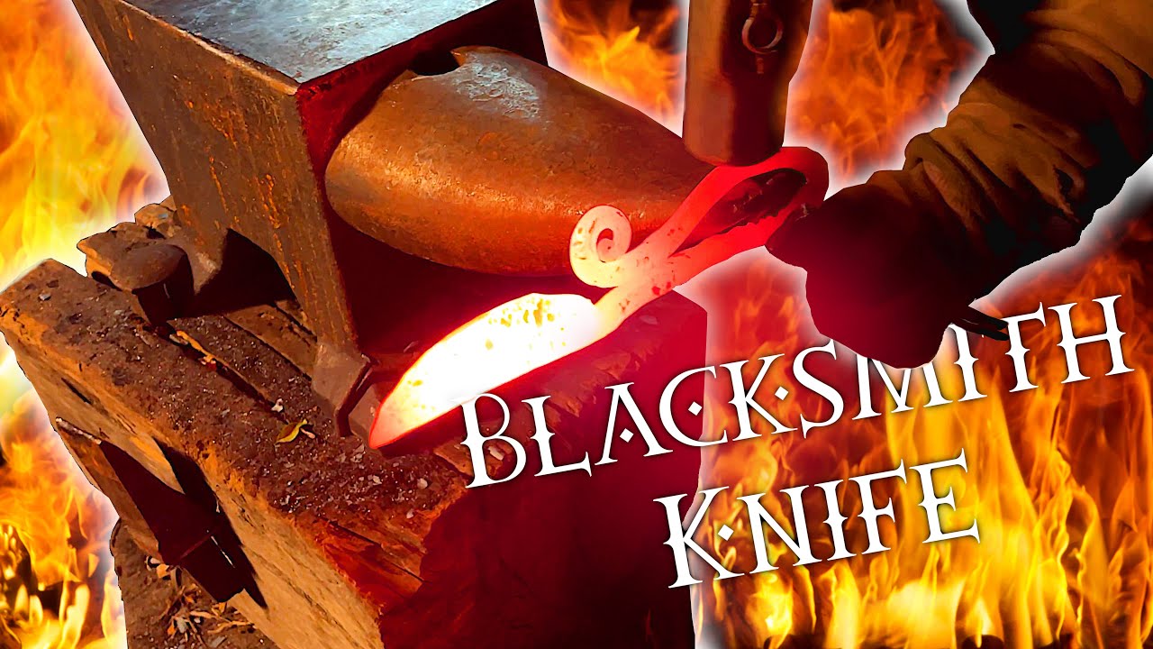 How to Forge a BLACKSMITH KNIFE - YouTube