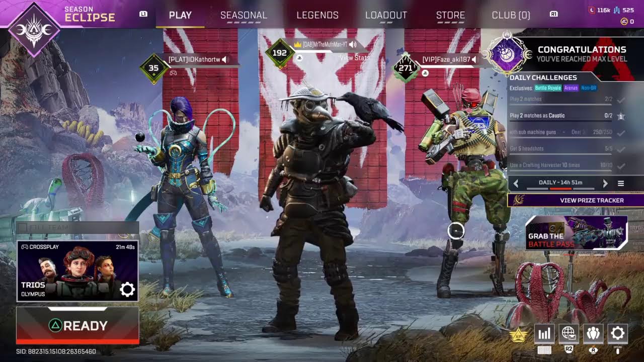 Apex Legends - New split! Ranked Arenas placement games, lets get it ...