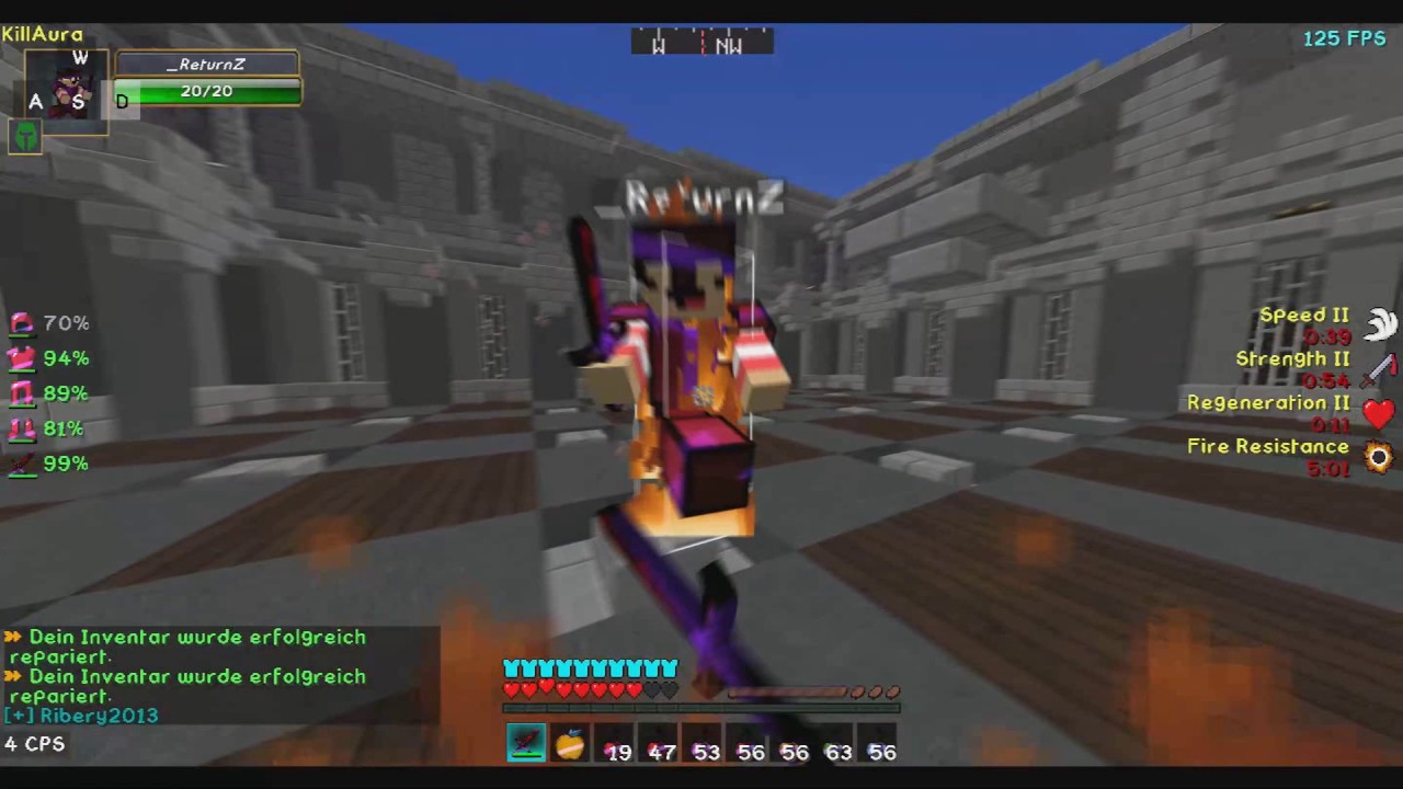 Let´s Fight auf Vantrex.de | 1vs1 vs _ReturnZ - YouTube