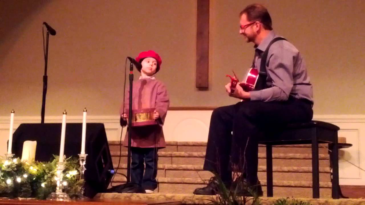 Tanner "Little Drummer Boy" - YouTube