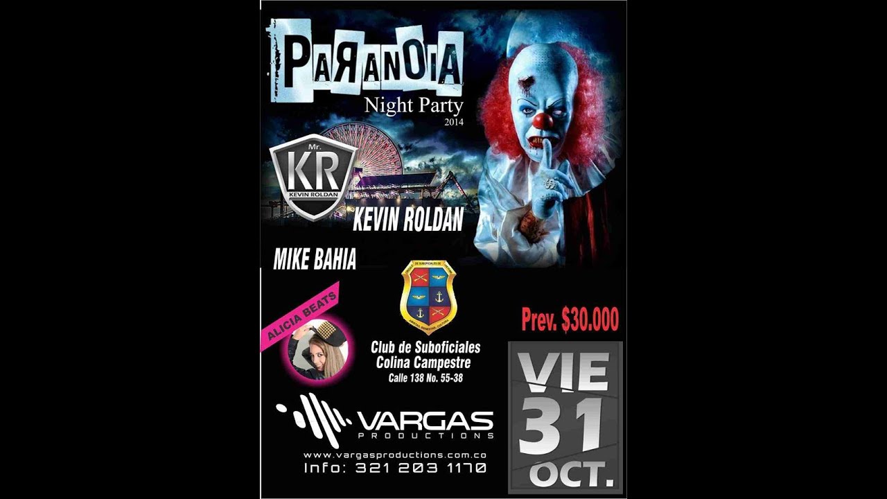 PARANOIA NIGHT PARTY 2014 - YouTube