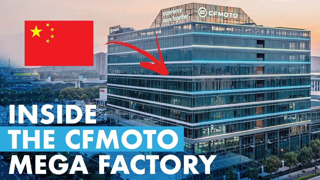The NEW CFMOTO Gigafactory in CHINA is MASSIVE! - YouTube