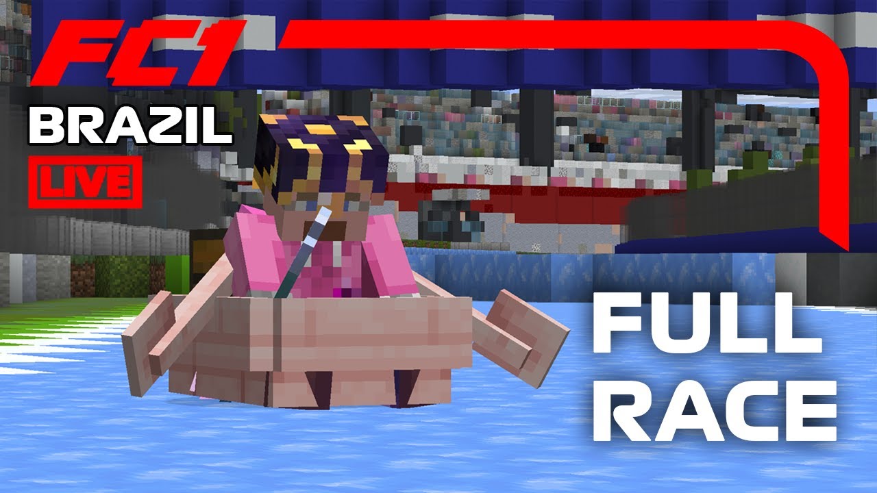 Brazilian Grand Prix in Minecraft | FC1 2024 - YouTube