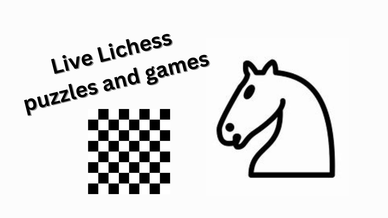 Lichess.org Puzzle racer - Play with me link in Chat! - YouTube