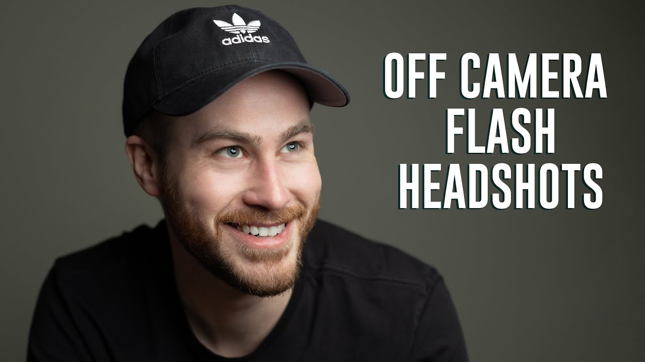 Studio Headshots Made Easy with Off Camera Flash | Everything you need ...