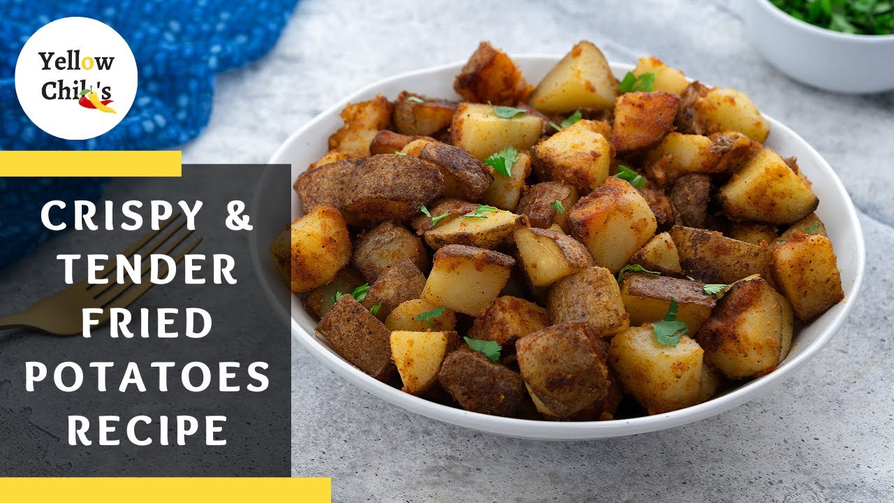 Crispy Pan-Fried Potatoes Recipe in Under 30 Minutes - YouTube