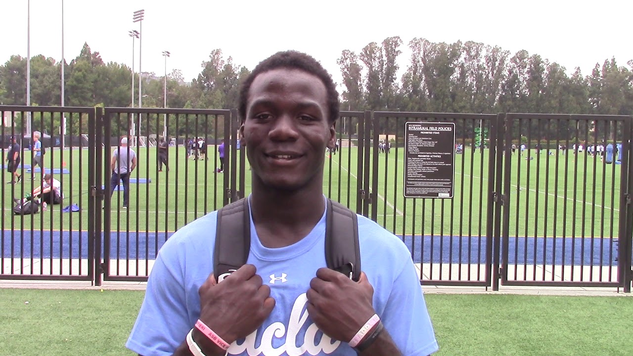 2021 RB James Bohls UCLA Bruins Camp Interview - YouTube