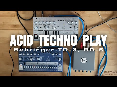 ACID TECHNO PLAY / Behringer TD-3, RD-6 - YouTube
