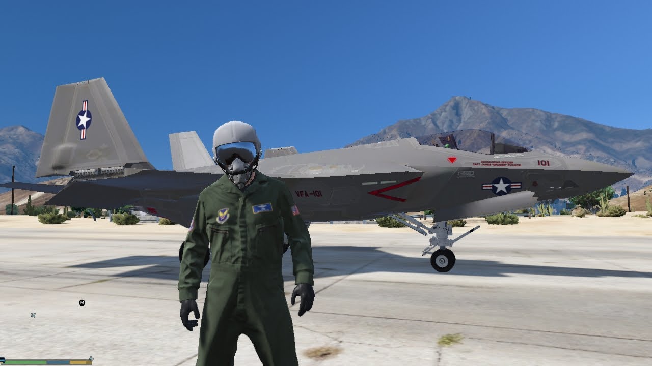 GTA 5 F-35C Lightning II - YouTube