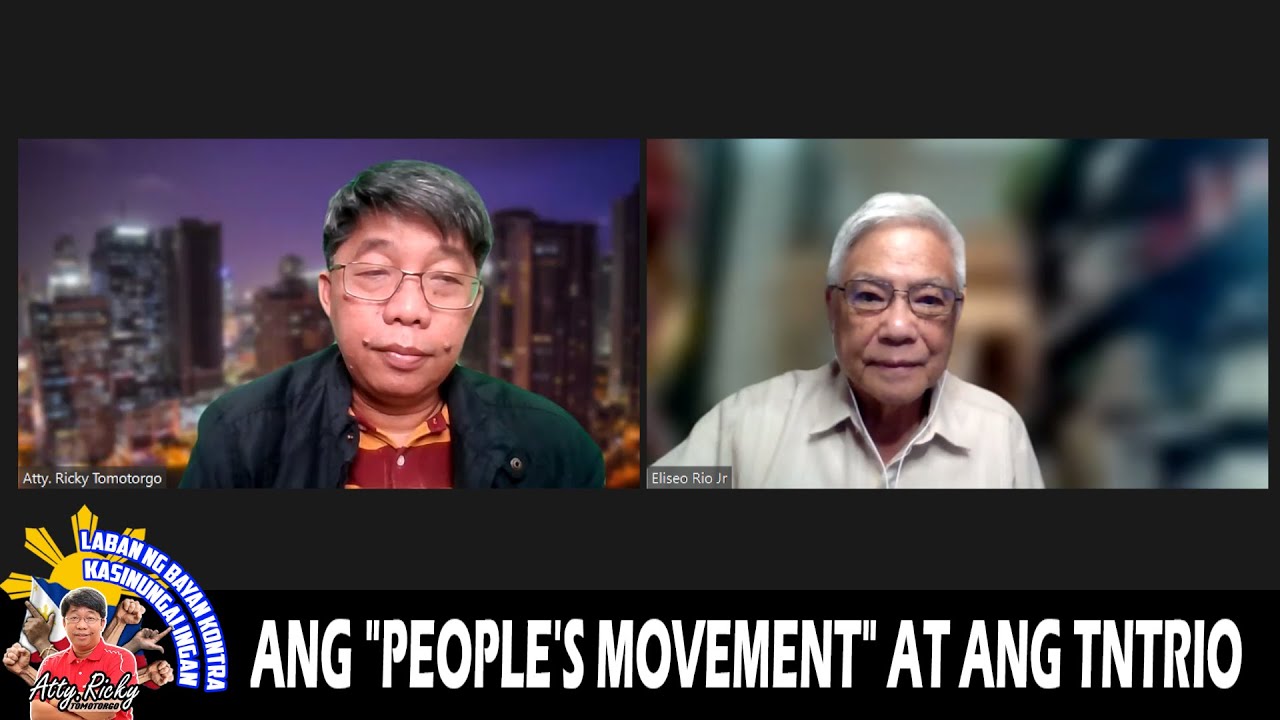 ANG "PEOPLE'S MOVEMENT" AT ANG TNTRIO - YouTube