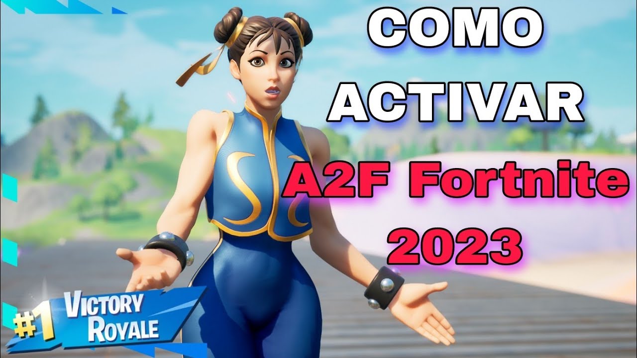 Como Activar el A2F en Fortnite 2023 - YouTube