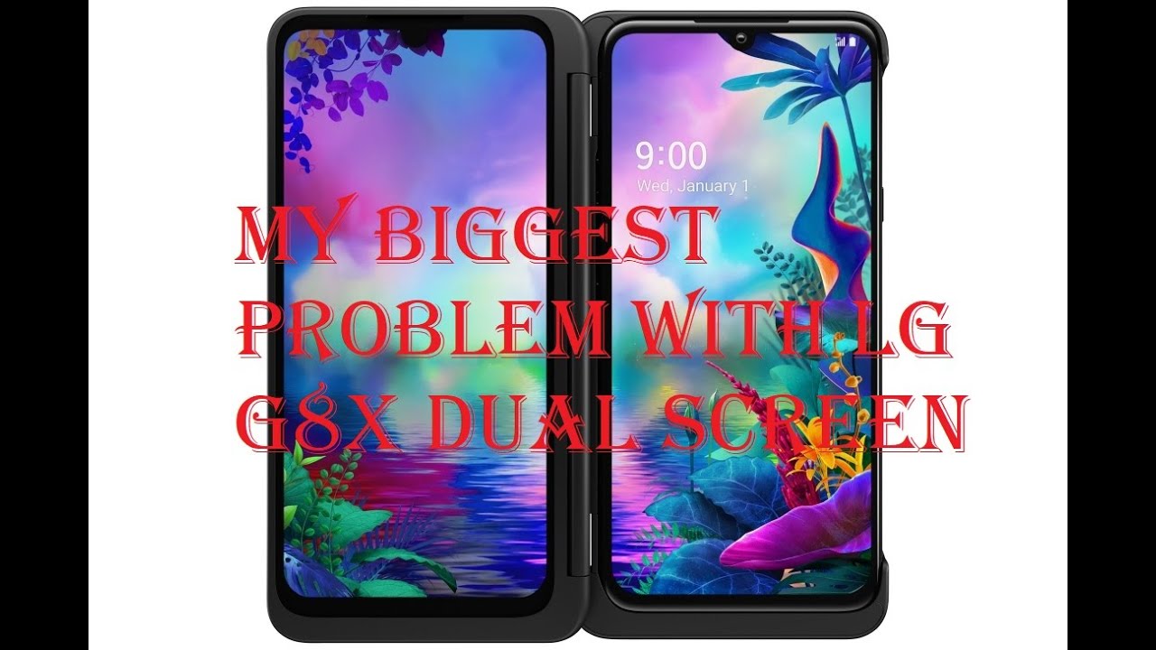 LG G8X Dual Screen Problem - YouTube