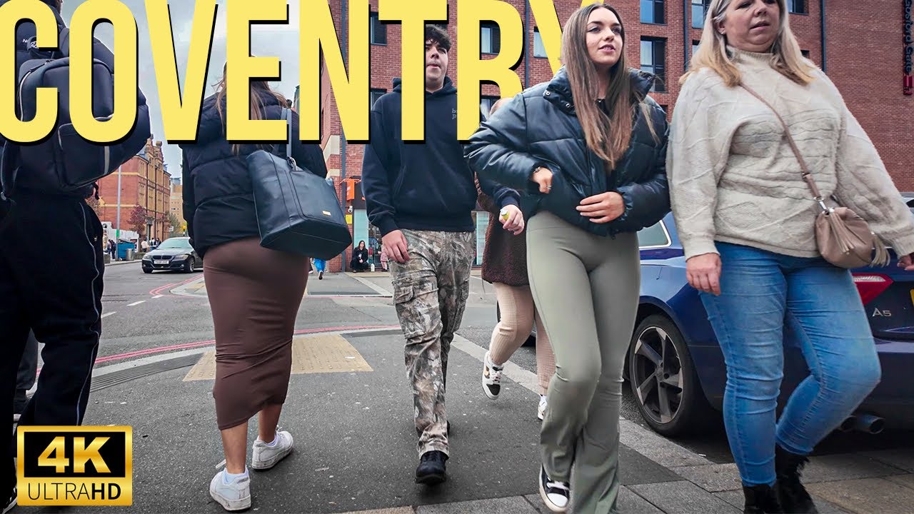 Coventry - City Tour 2024| Walking The Streets of Coventry | Central ...