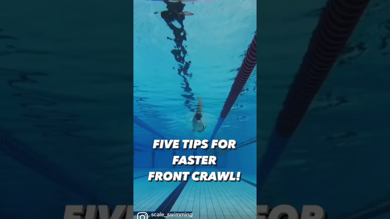 Five TIPS for FASTER Front crawl / Freestyle! #shorts #motivation # ...