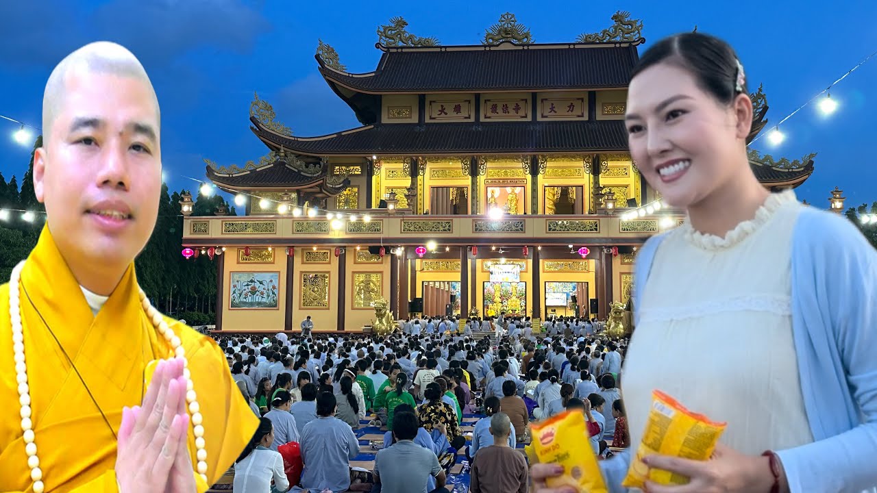 Hoa Hậu CS Kim Thoa đến dự”Đại Lễ Vu Lan”lên tiếng tin quay lưng với ...