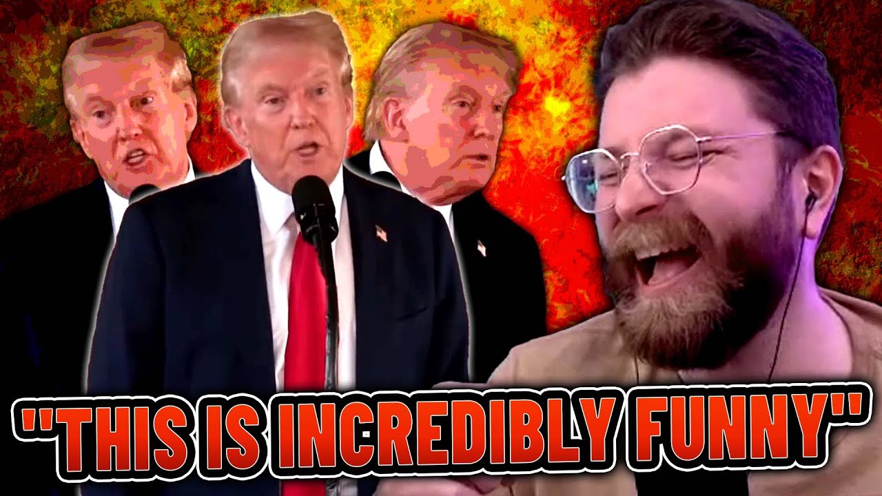 Vaush Reacts To Trump's Insane Rambling Press Conference - YouTube